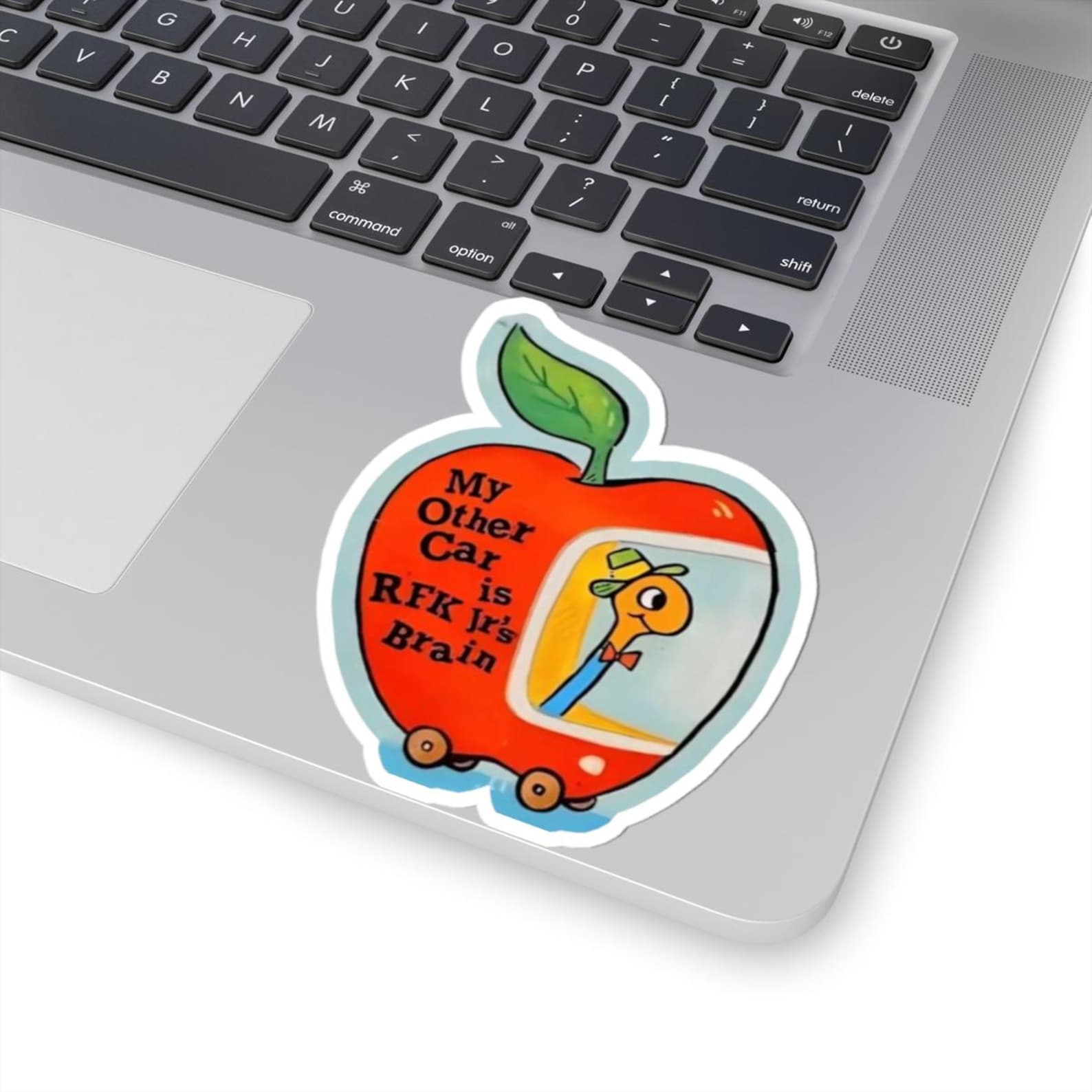My Other Car is RFK, Jr's Brain Kiss-cut Stickers - Etsy