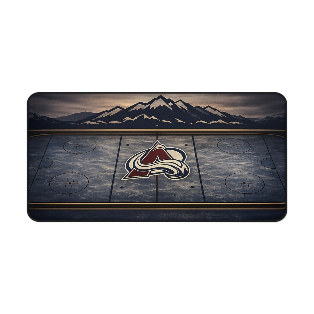 Avalanche Hockey Rink Desk Mat | Premium Large Office Desk Pad ...