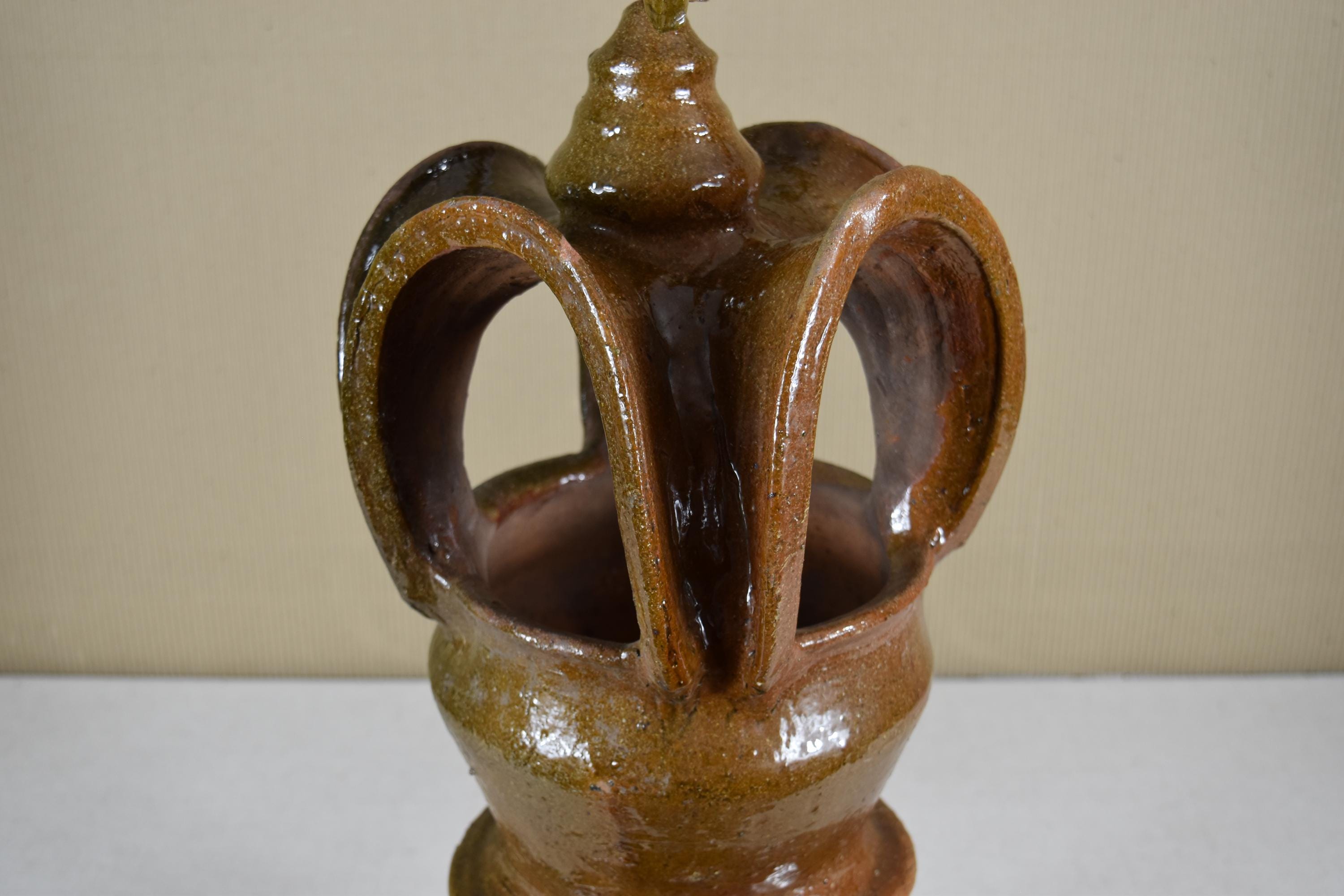 Vintage Clay Chimney - Clay Chimney Cap - Rustic Clay Vent - Antique ...