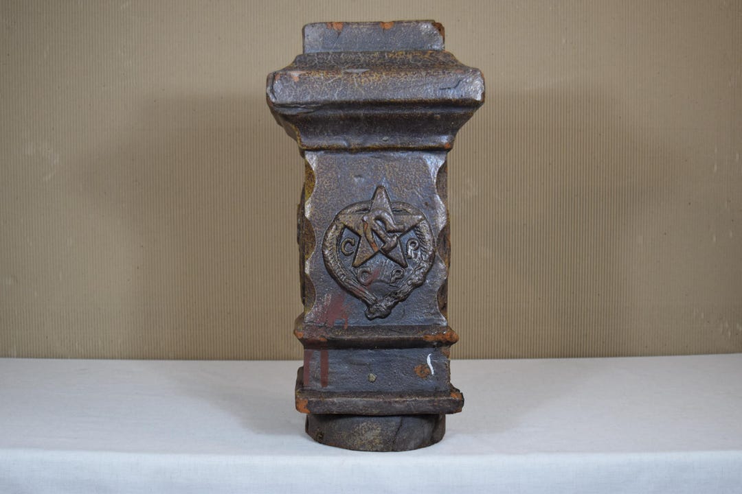 Vintage Clay Chimney - Clay Chimney Cap - Rustic Clay Vent - Antique ...