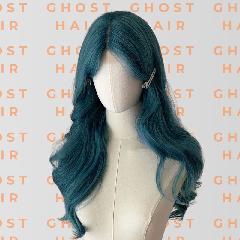 Blue Wig - Etsy