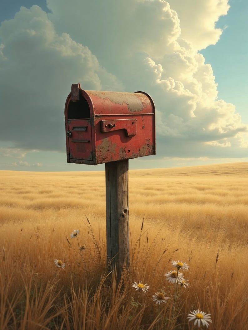 Lonely Mailboxes in Nature – Surreal Landscapes With Isolated Postboxes ...