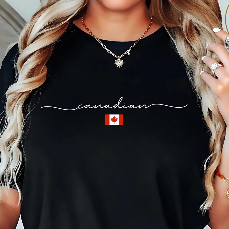 Canadian Flag Shirt - Etsy