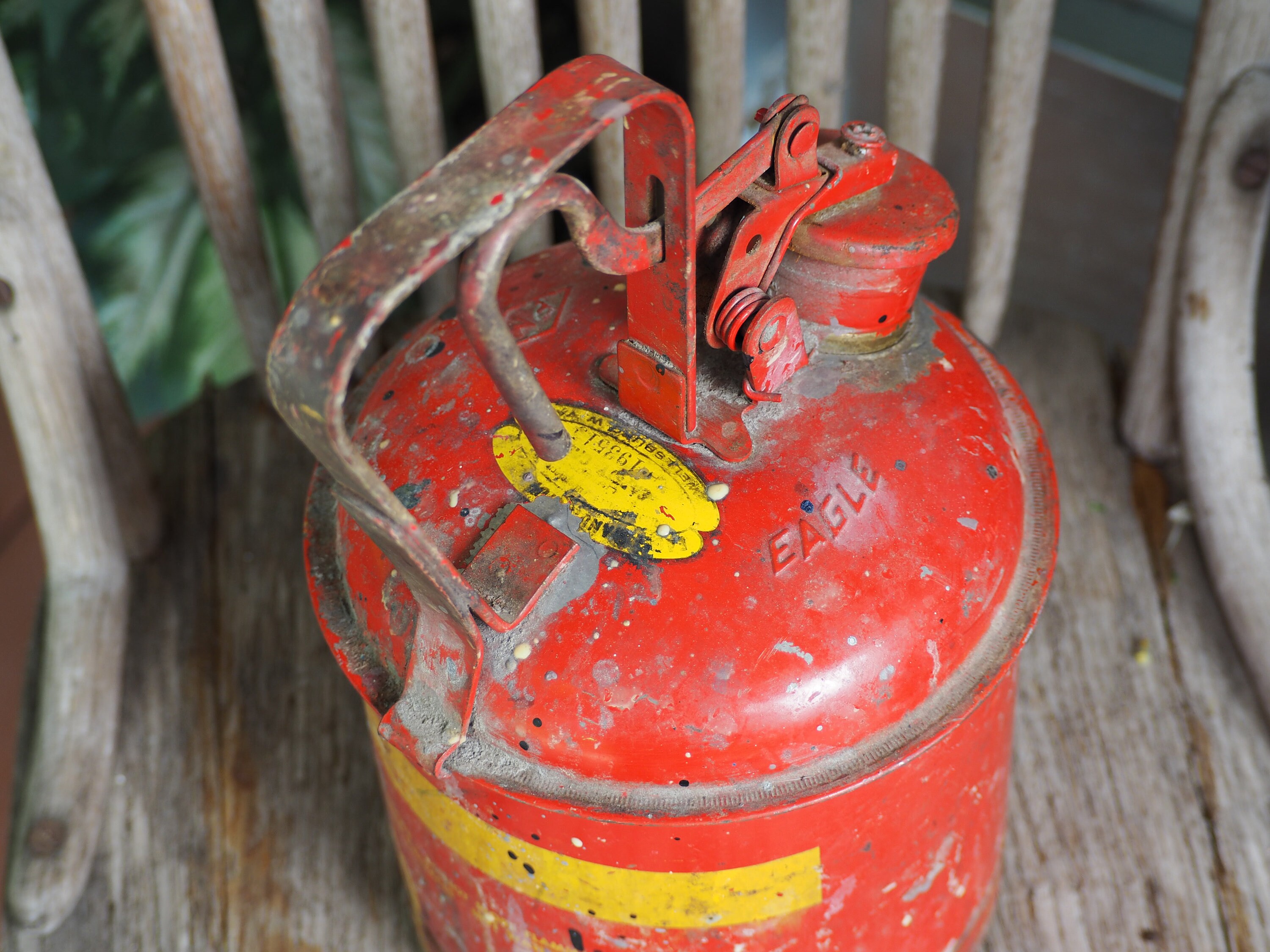 Eagle Safety Gas Can Red Gas Can Vintage Gas Can. Photo Prop - Etsy