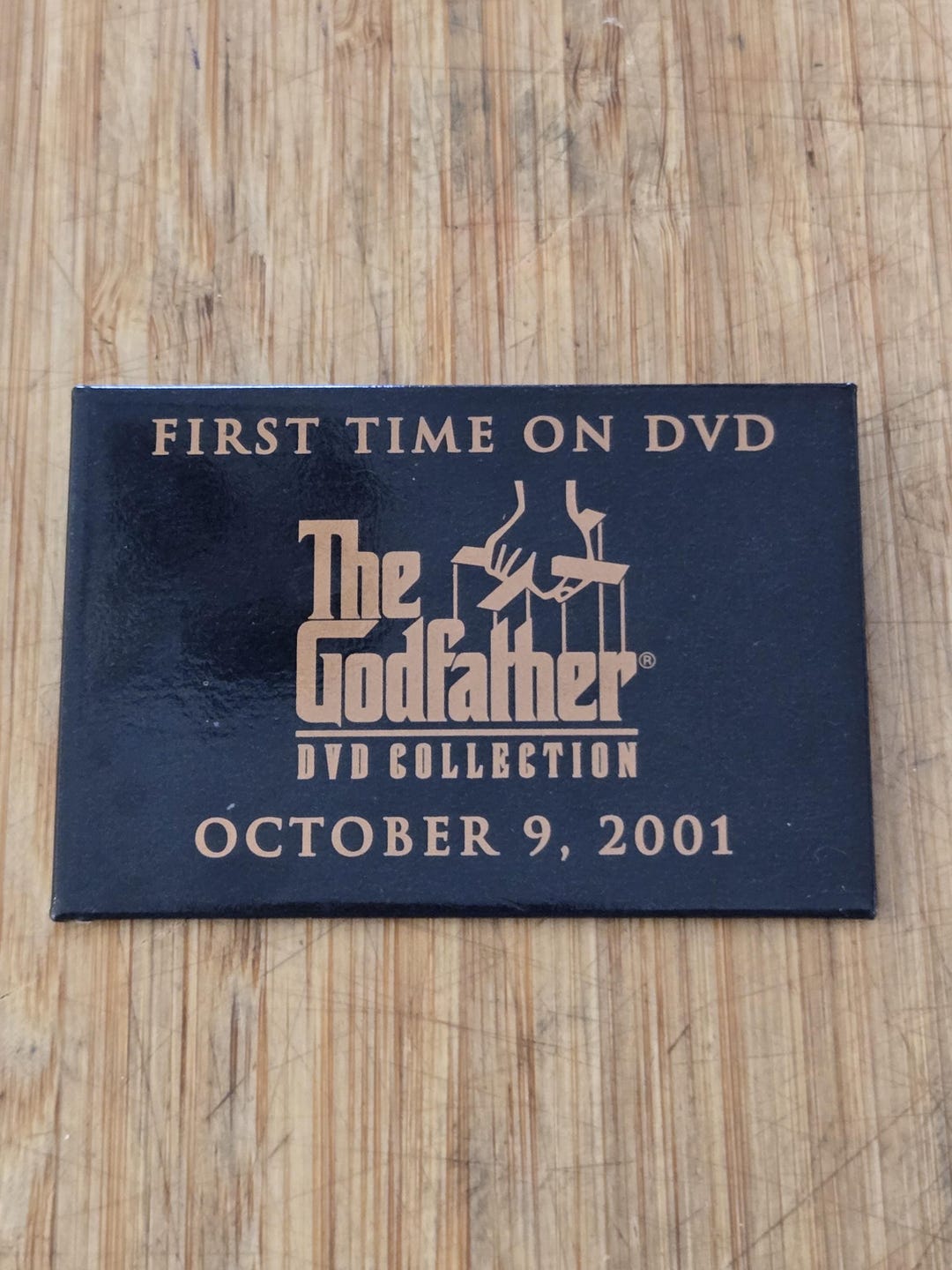 The Godfather Movie Pin/ Movie Memorabilia - Etsy