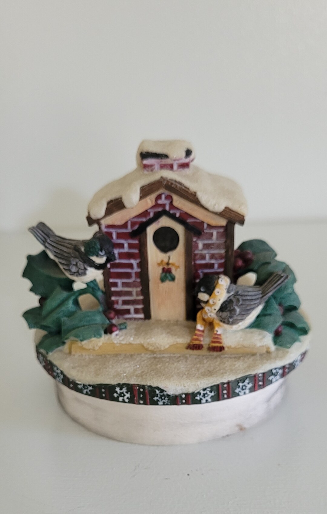 Our America Candle Topper/ Debbie Mumm Christmas Candle Ornament - Etsy