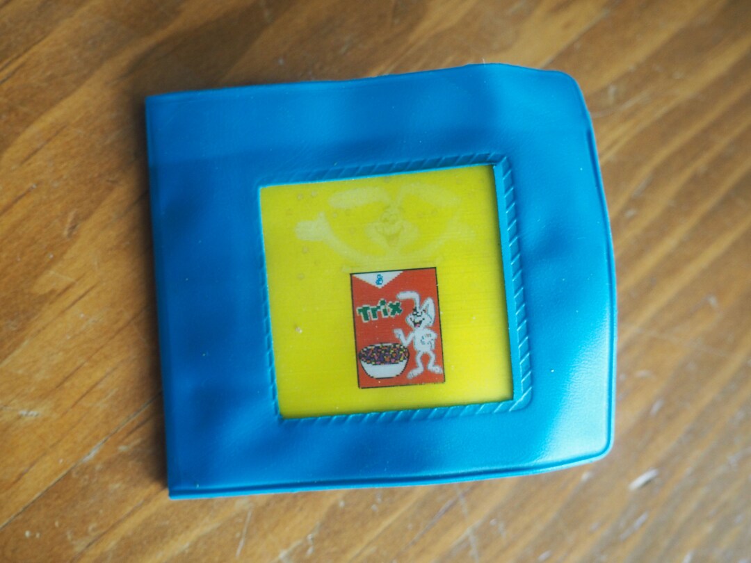 Vintage Trix Cereal General Mills Rabbit Mini Plastic Wallet/ Bunny ...