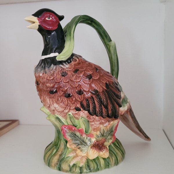 Pheasant Pitcher - Etsy
