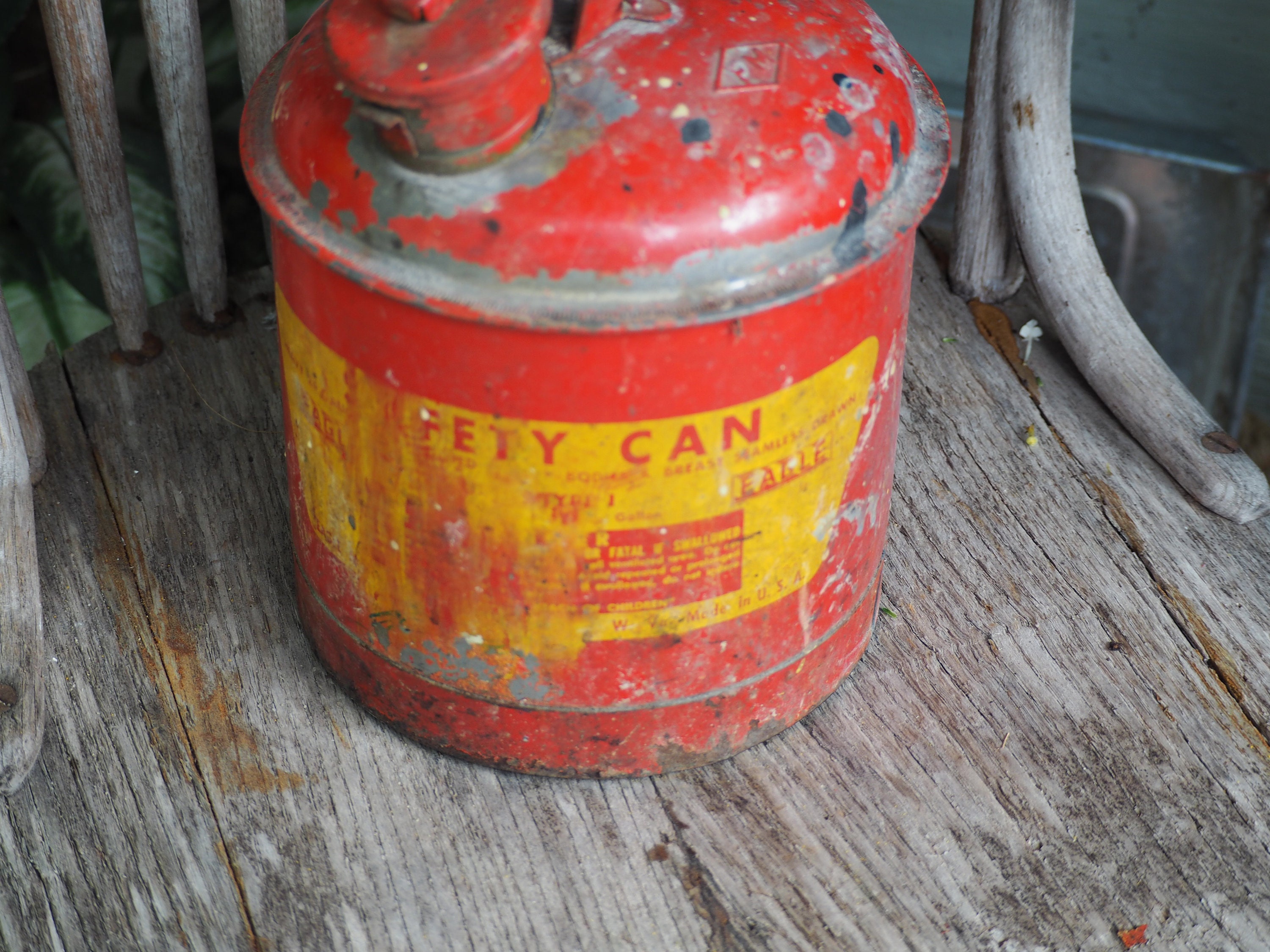 Eagle Safety Gas Can Red Gas Can Vintage Gas Can. Photo Prop - Etsy