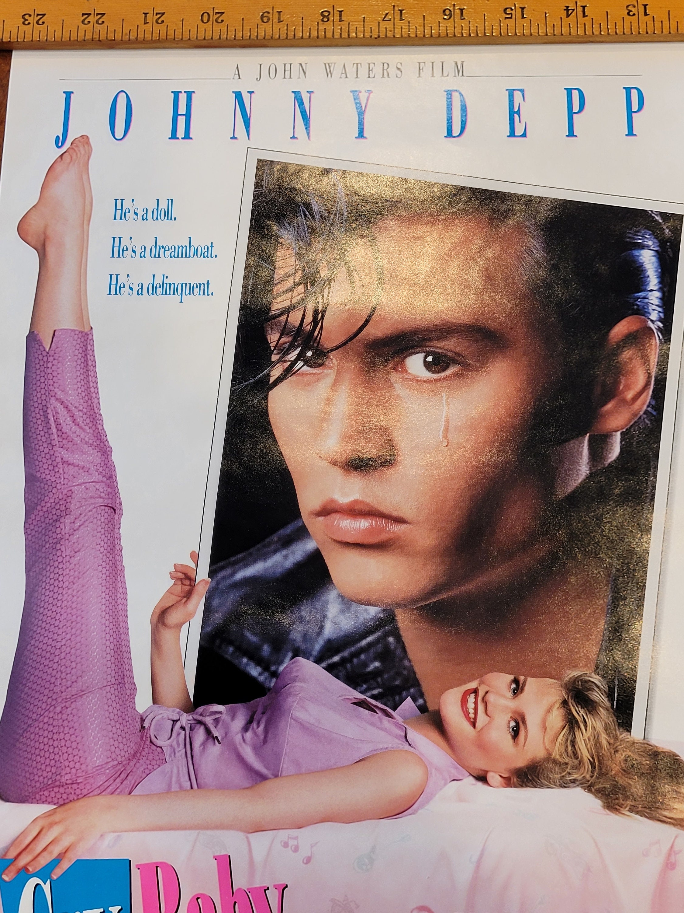 Johnny Depp Cry Baby Poster Profile For Cry Baby