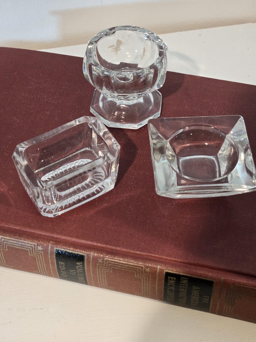Vintage Salt Cellars Set of 3 - Etsy