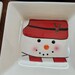Snowman Christmas Plates Set of 6/ Small Appetizers Plates - Etsy