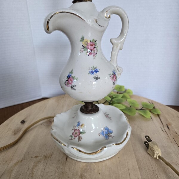 Pitcher Lamp - Etsy
