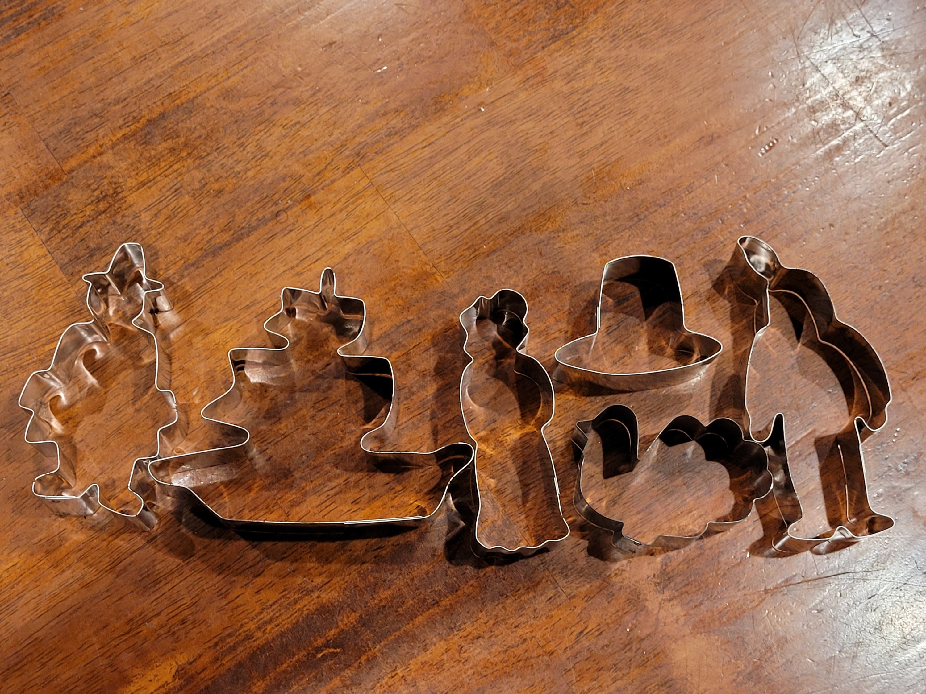 King Arthur Flour Vintage Cookie Cutters/ New England Monthly Cookie ...