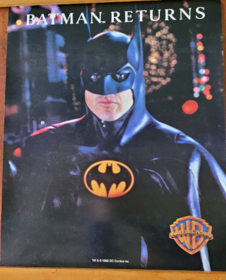 Original Batman Returns Poster/ Movie Premiere Poster - Etsy