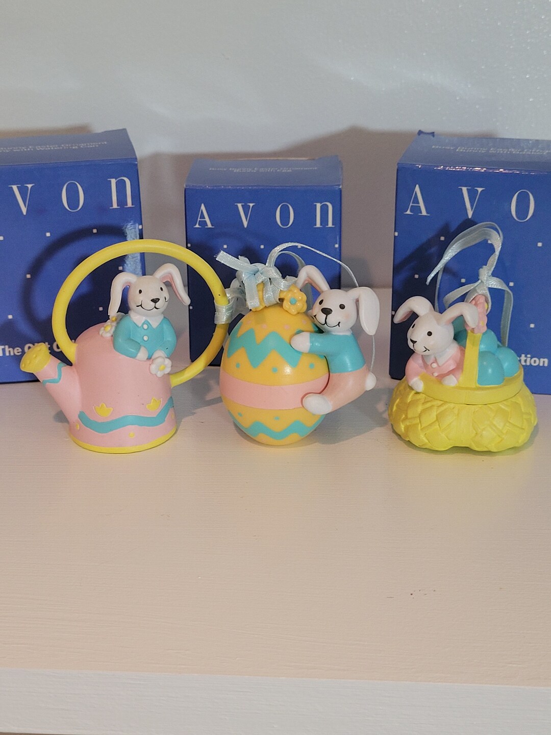 Vintage Avon Easter Ornaments/ Set of 3 - Etsy