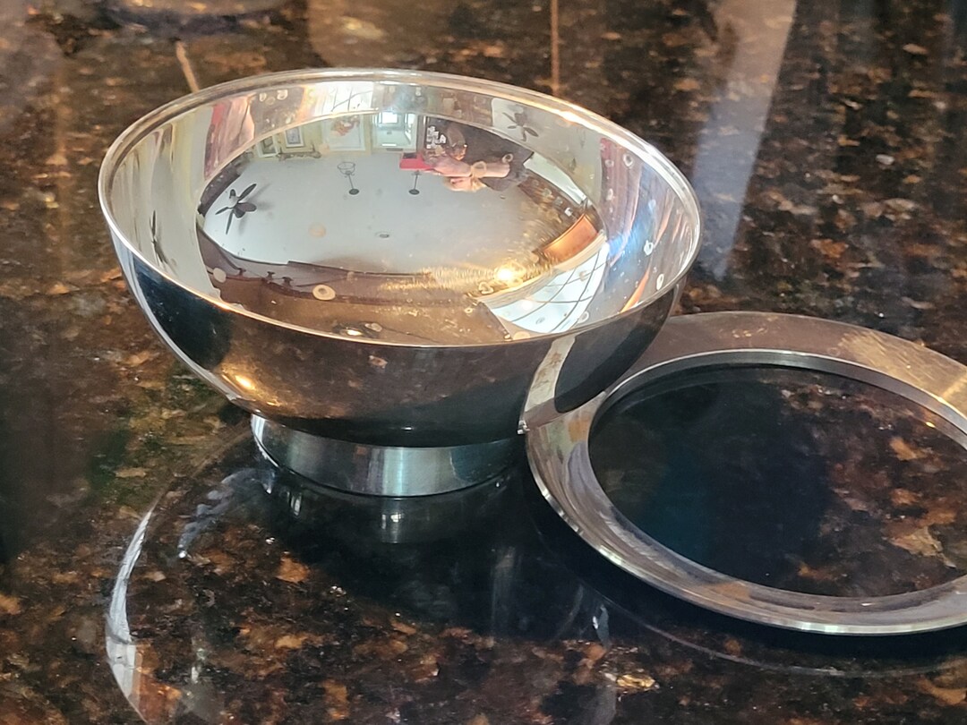 William Adams Silver Plate Small Bowls Set of 2 / Caviar - Etsy