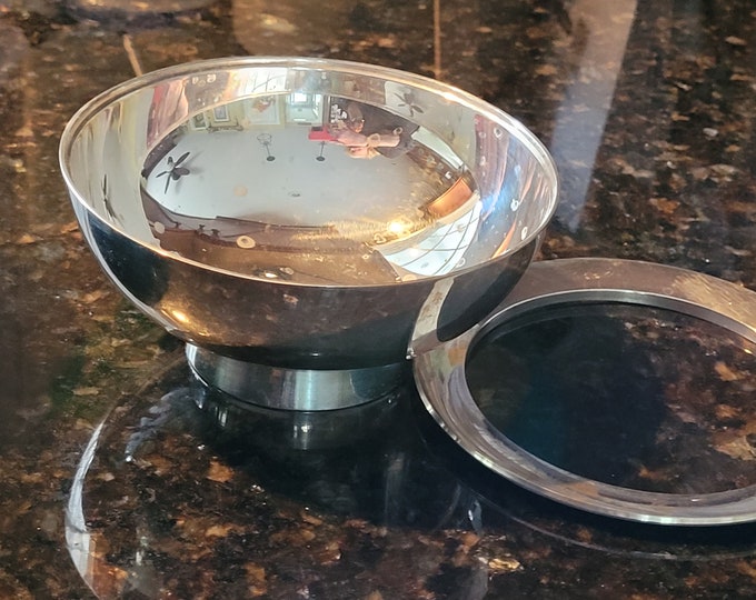 William Adams Silver Plate Small Bowls Set of 2 / Caviar Bowls/ Towle ...