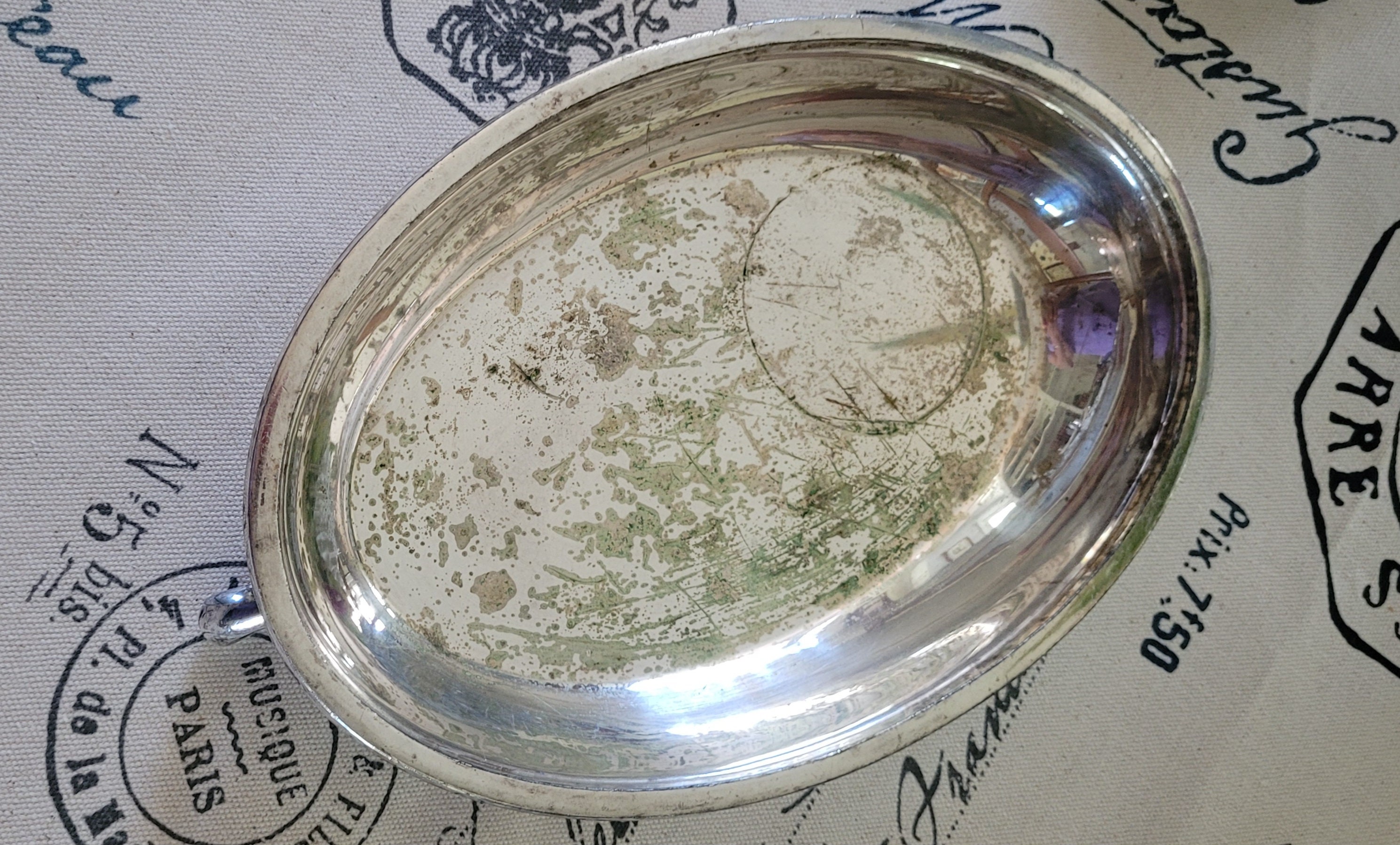 Antique Silver-plated Lid/ Replacement Silverplate Cover - Etsy