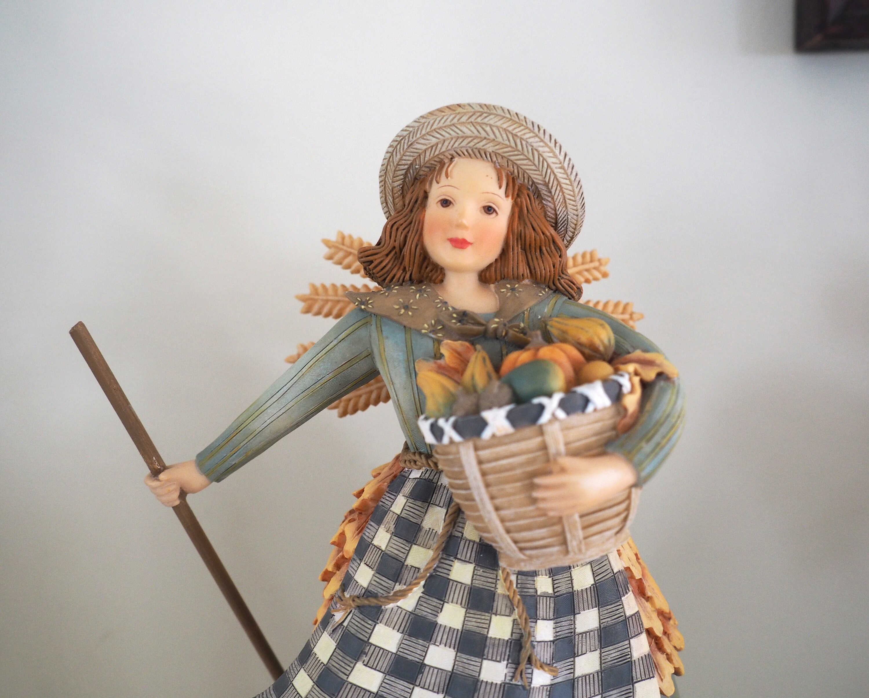 Debbie Mumm Fall Angel Centerpiece/ Debbie Mumm Votive Holder - Etsy