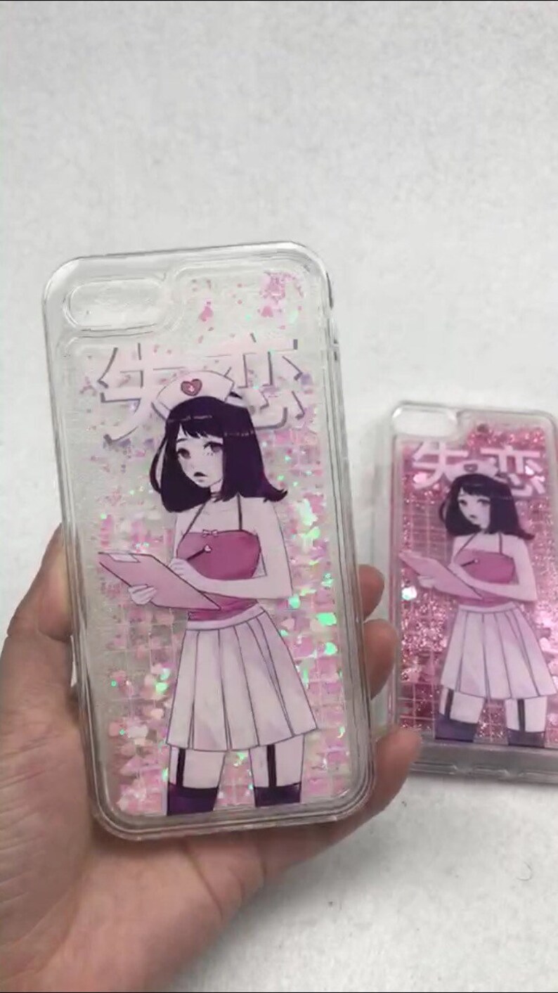 Heartbreak Hospital Glitter Shaker Phone Case - Etsy