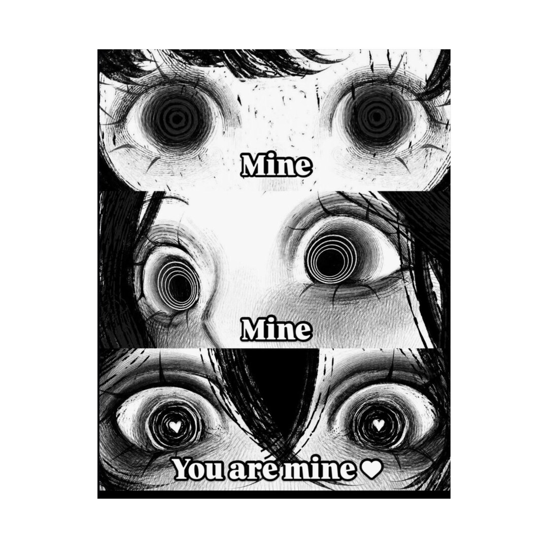 Anime Yandere Poster Art, Perfect for Gift Giving, Home Decor, Wall Art ...