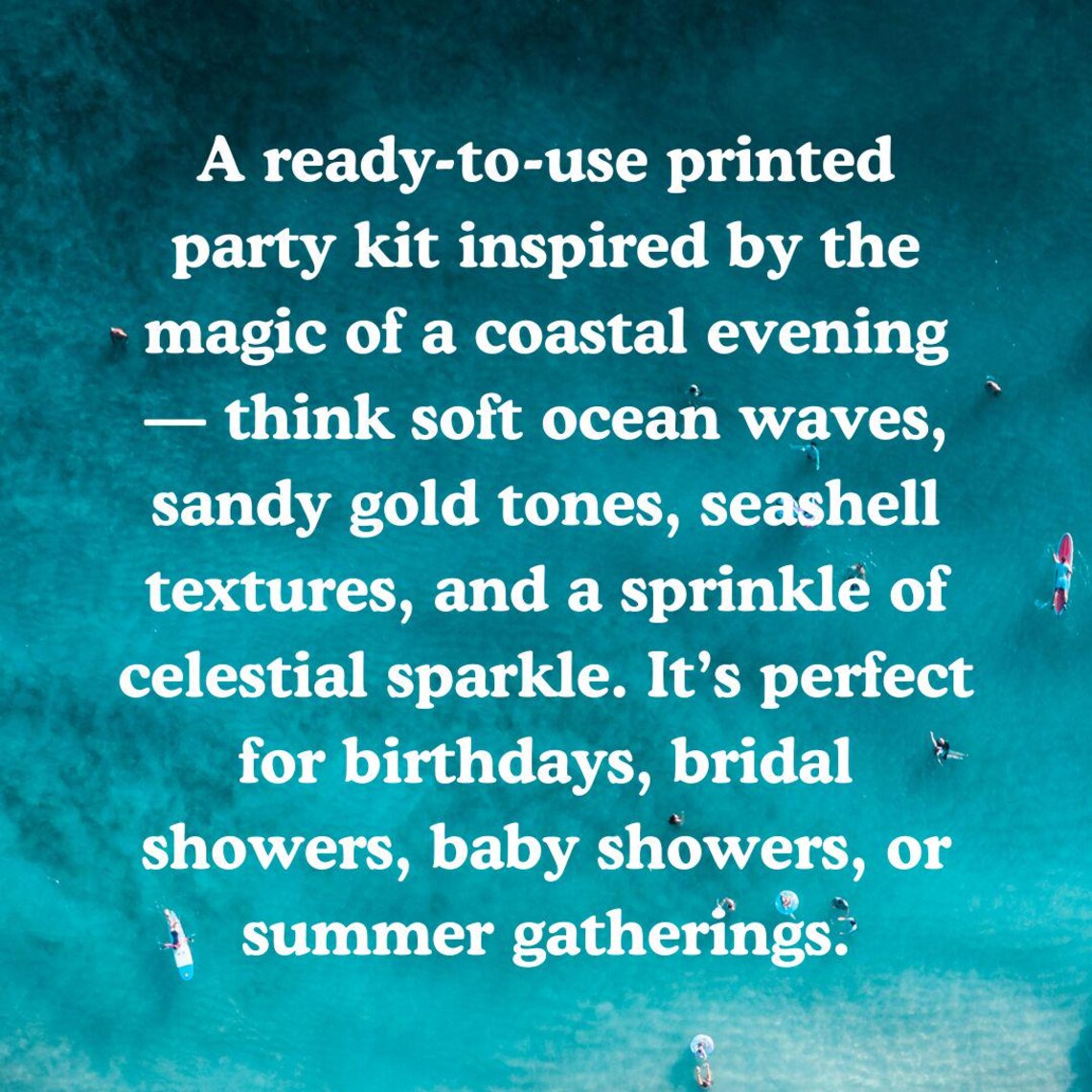 Beach Star Party Kit | Luxe Coastal Celebration Décor - Etsy