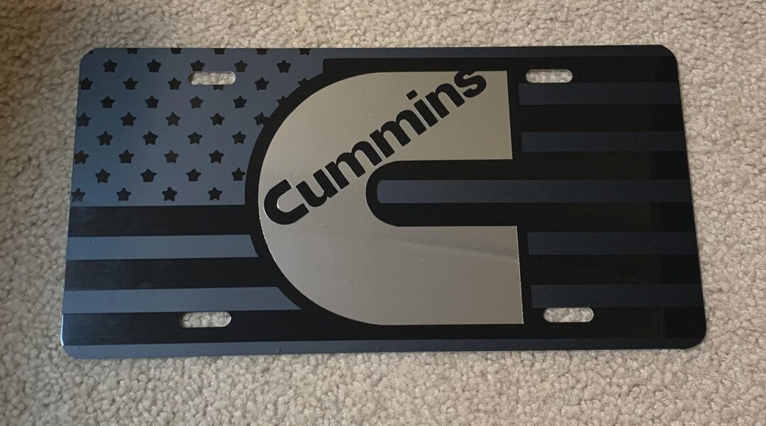 Cummins C License Plate - Etsy