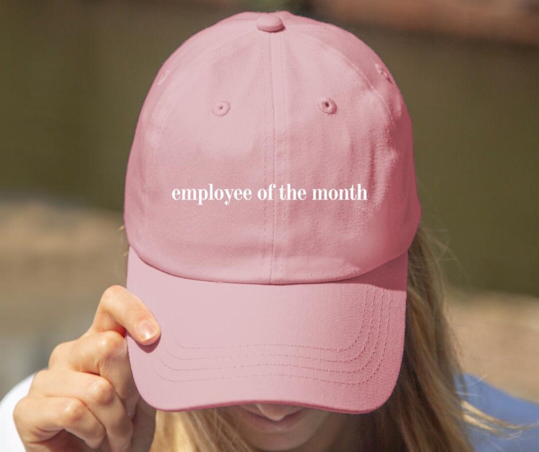 Employee of the Month Ball Cap, Work Recognition Hat, Office Gift ...