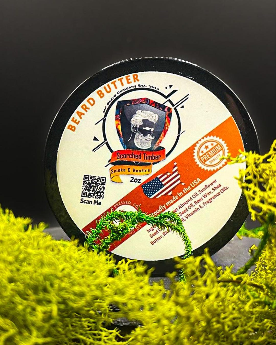 Scorched Timber Beard Butter Cream - Etsy