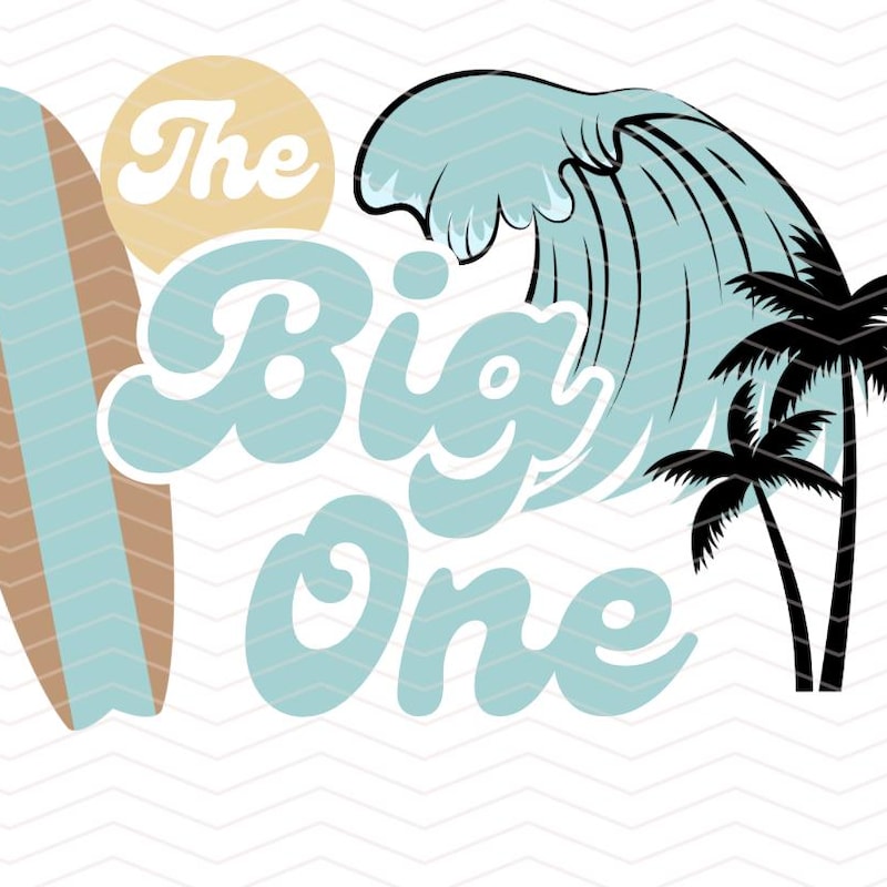The Big One Svg - Etsy
