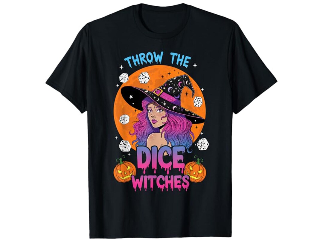 Bunco Shirts, Halloween Bunco Shirt, Bunco Dice Women Shirt, Throw the ...