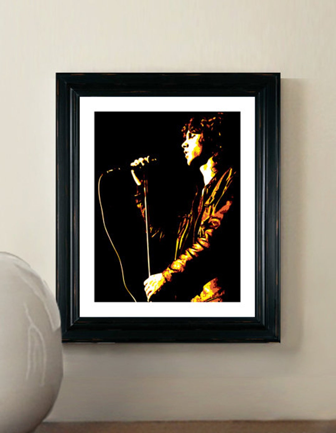 Jim Morrison Print Pop Art Poster 8x10 Giclee Pop Art Print - Etsy