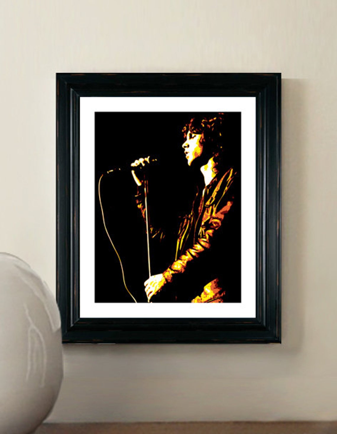 Jim Morrison Print Pop Art Poster 8x10 Giclee Pop Art - Etsy