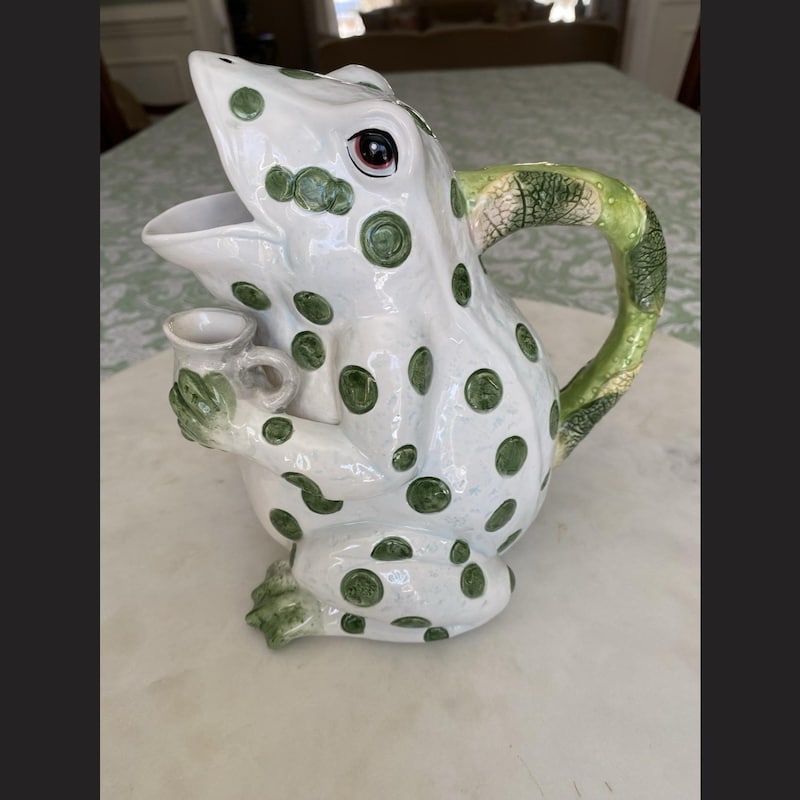 Frog Pitcher - Etsy