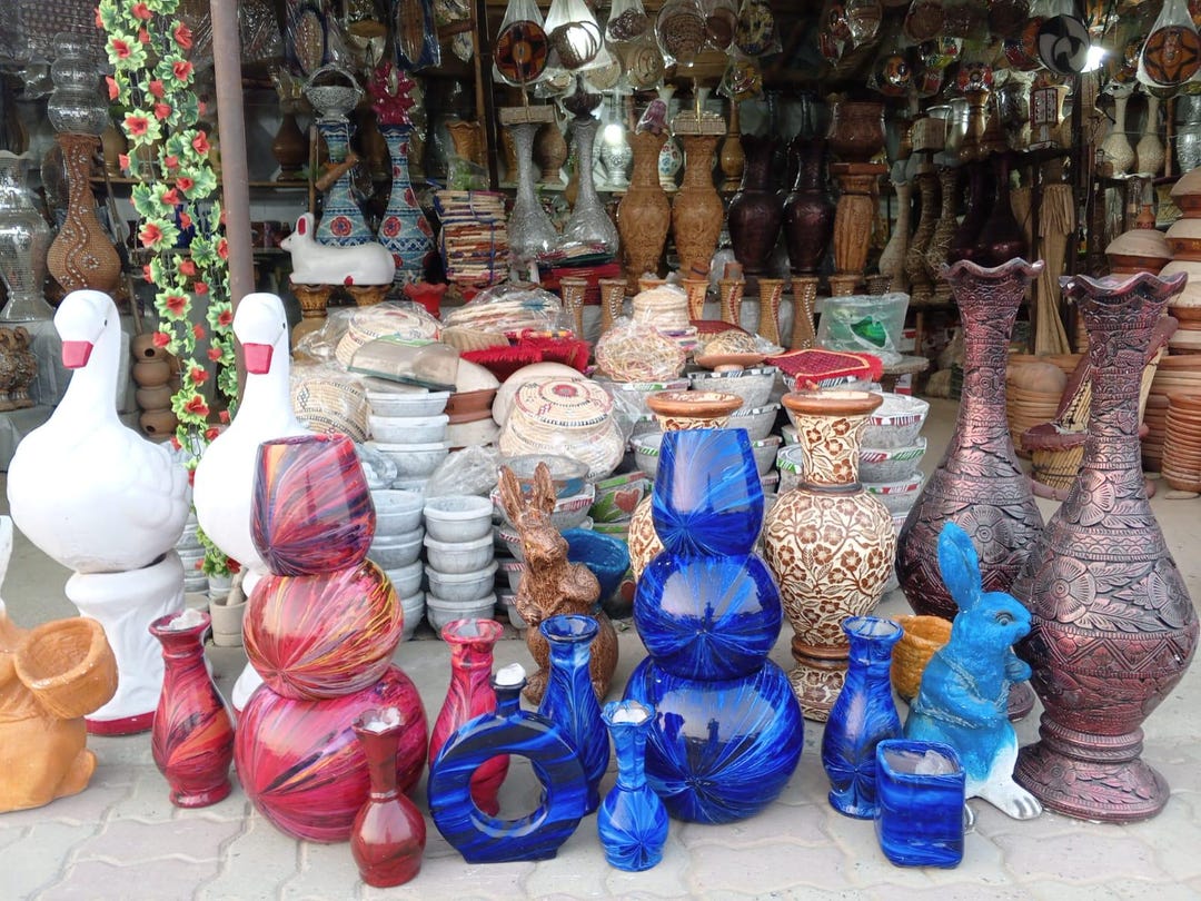 Hand Made Pakistani Clay Pots--every Product Has Different Price ...