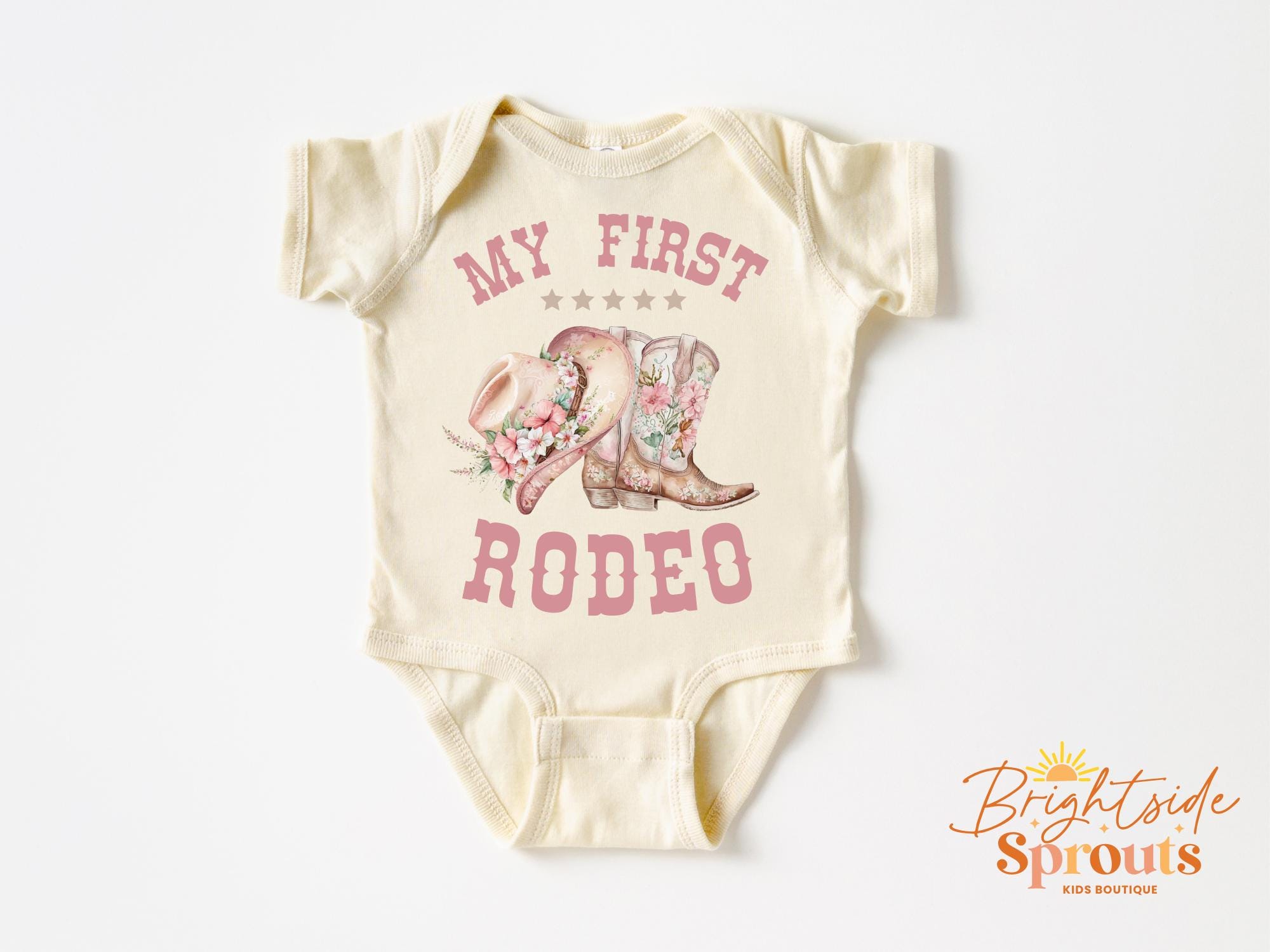 My First Rodeo Shirt, First Birthday Cowgirl Outfit, Rodeo Birthday ...