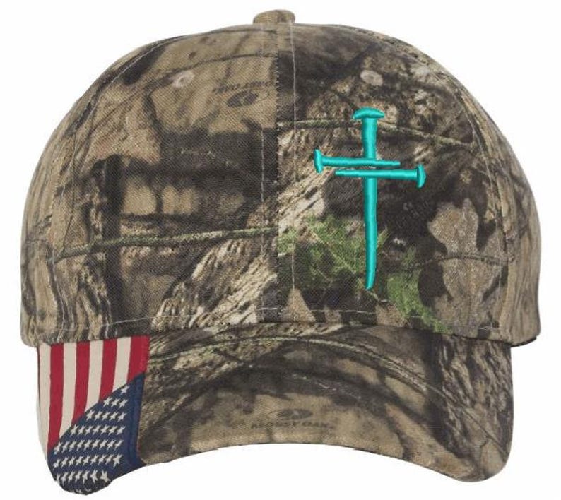 Christian Cross Baseball Cap Religious Christian Cross Design ...