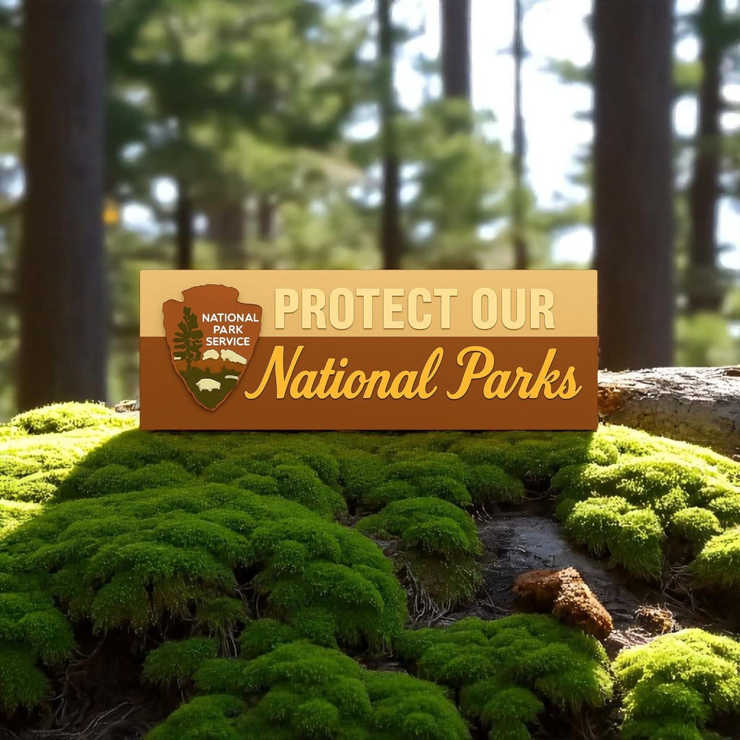 National Parks Vinyl Bumper Sticker or Car Magnet: Public Lands Decal ...