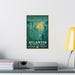 Atlantis Travel Poster: Vintage WPA Style Lost City Art Print - Etsy
