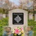 Memory Marker – QR Code Medallion for Headstones With Memorial Tribute ...