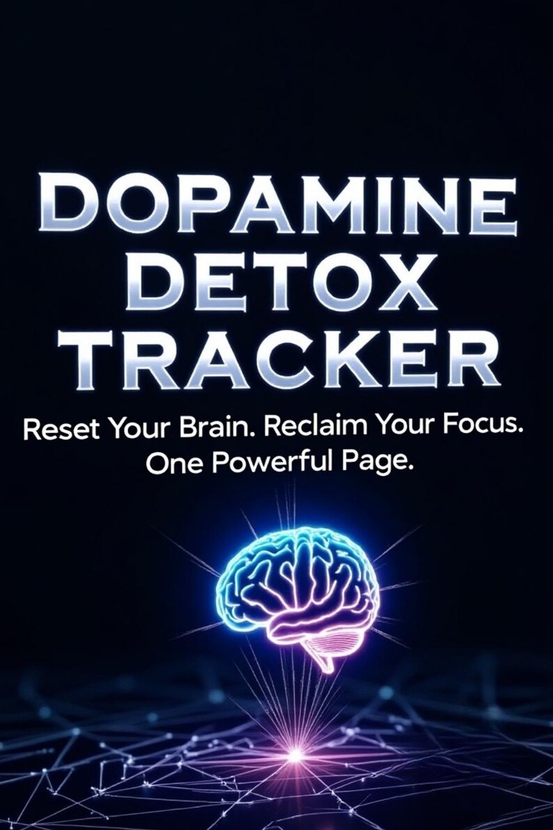 Dopamine Detox Tracker – 1 Page Printable Reset for Men | Digital Habit ...
