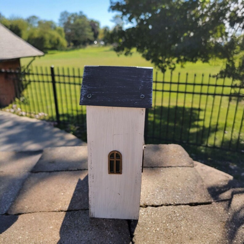 14" Wooden Birdhouse Handmade Rustic Farm, Barn, Ranch, Home Decor - Etsy