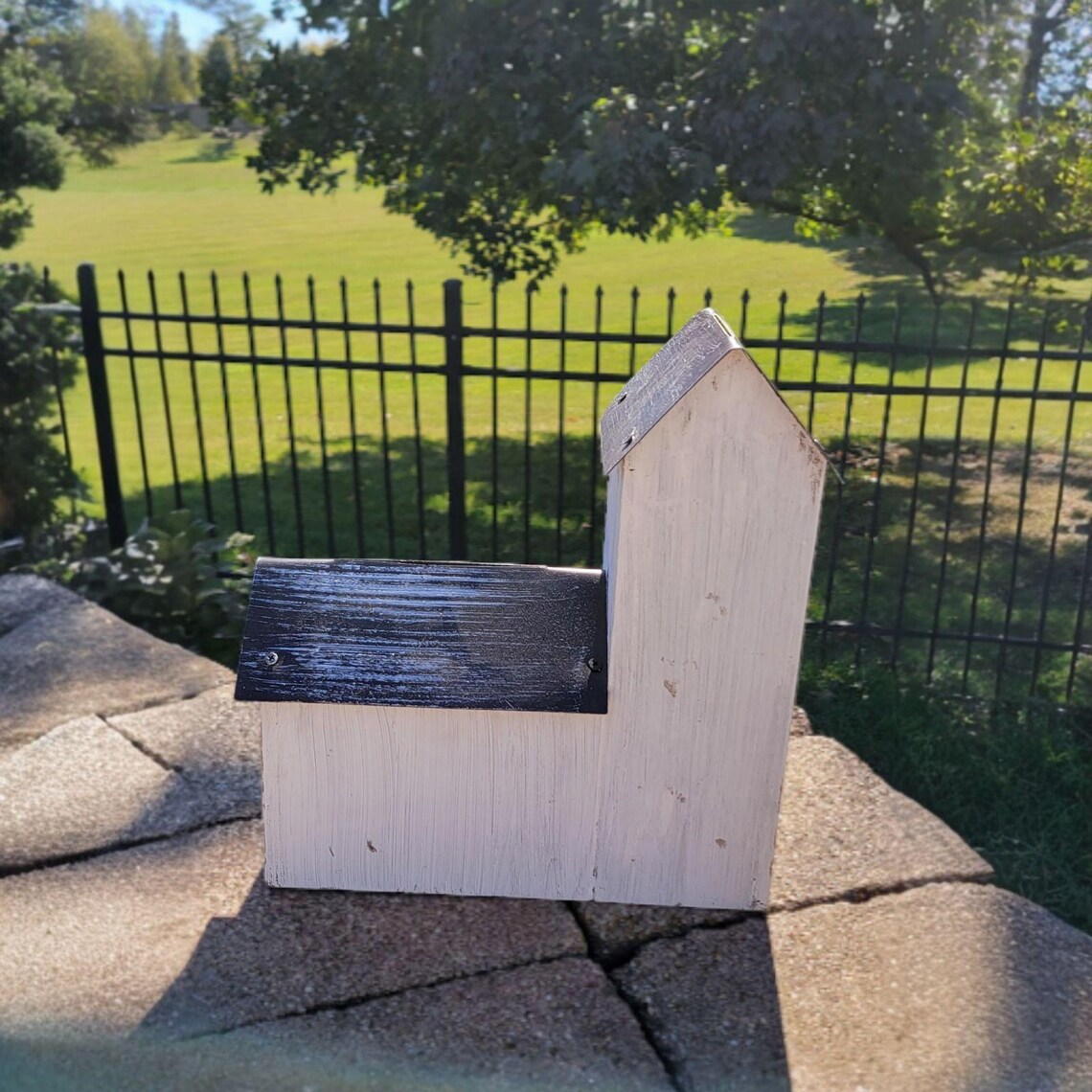 14" Wooden Birdhouse Handmade Rustic Farm, Barn, Ranch, Home Decor - Etsy