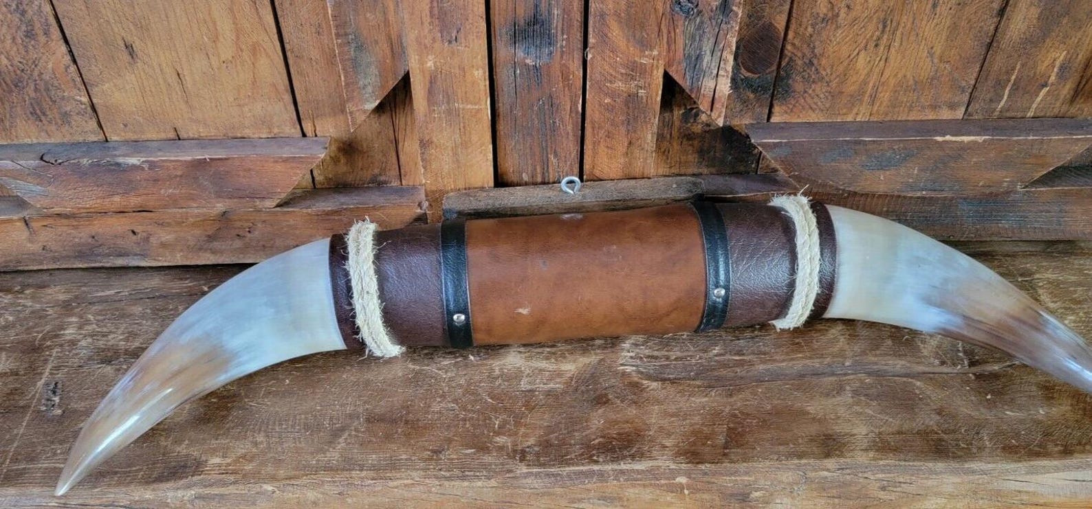 Texas" Authentic Polished Bull Horns Wall Mount 26" Southwest, Cow ...