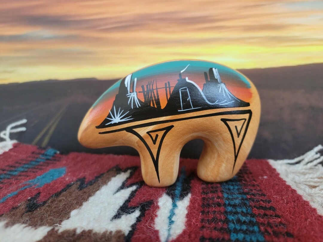 Bear! Native American Navajo Pottery Story Teller by Lacinda Blackhorse ...