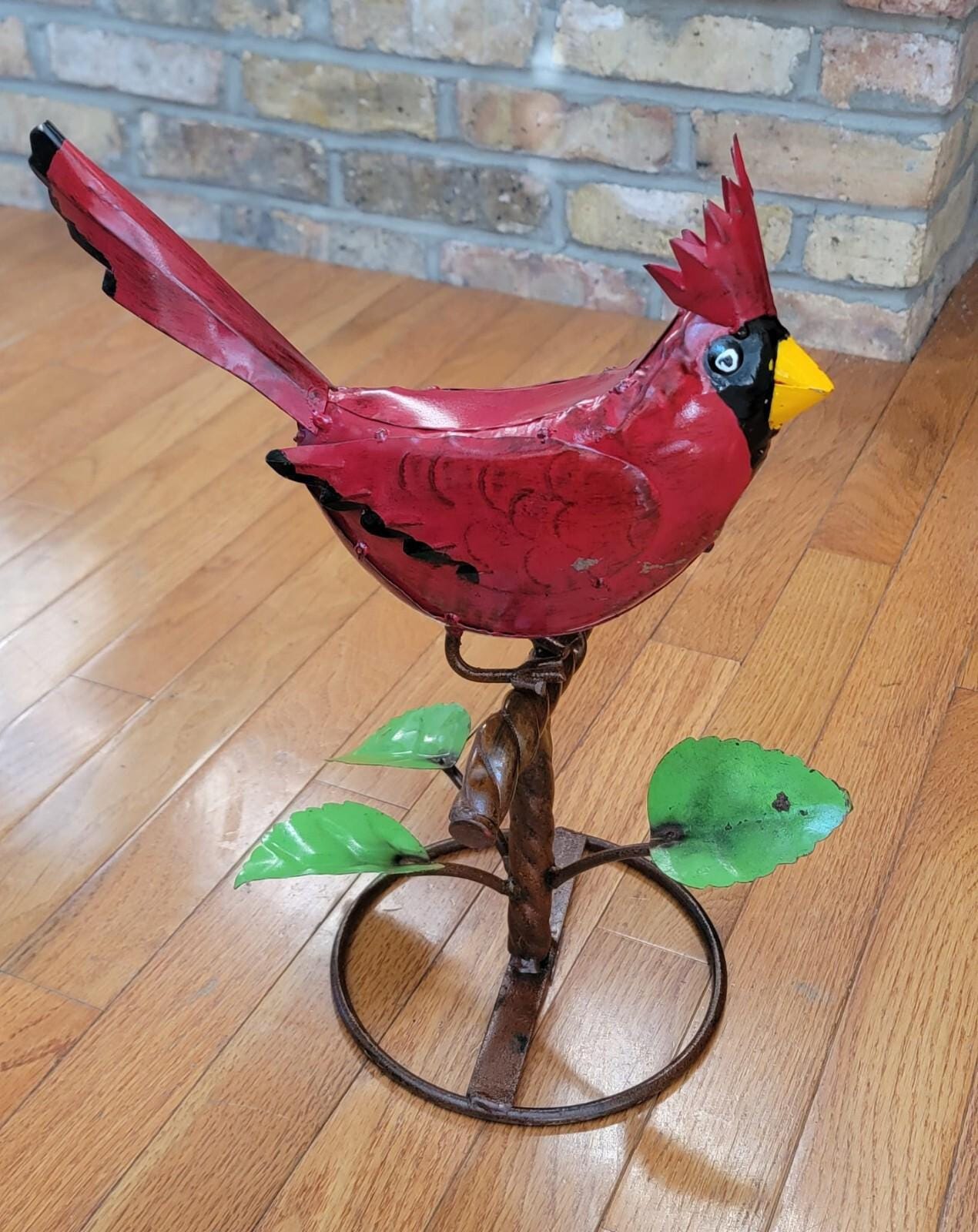 Metal Art Cardinal Home Garden Decor - Etsy