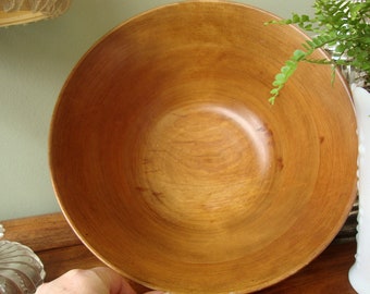 Large wood bowl | Etsy