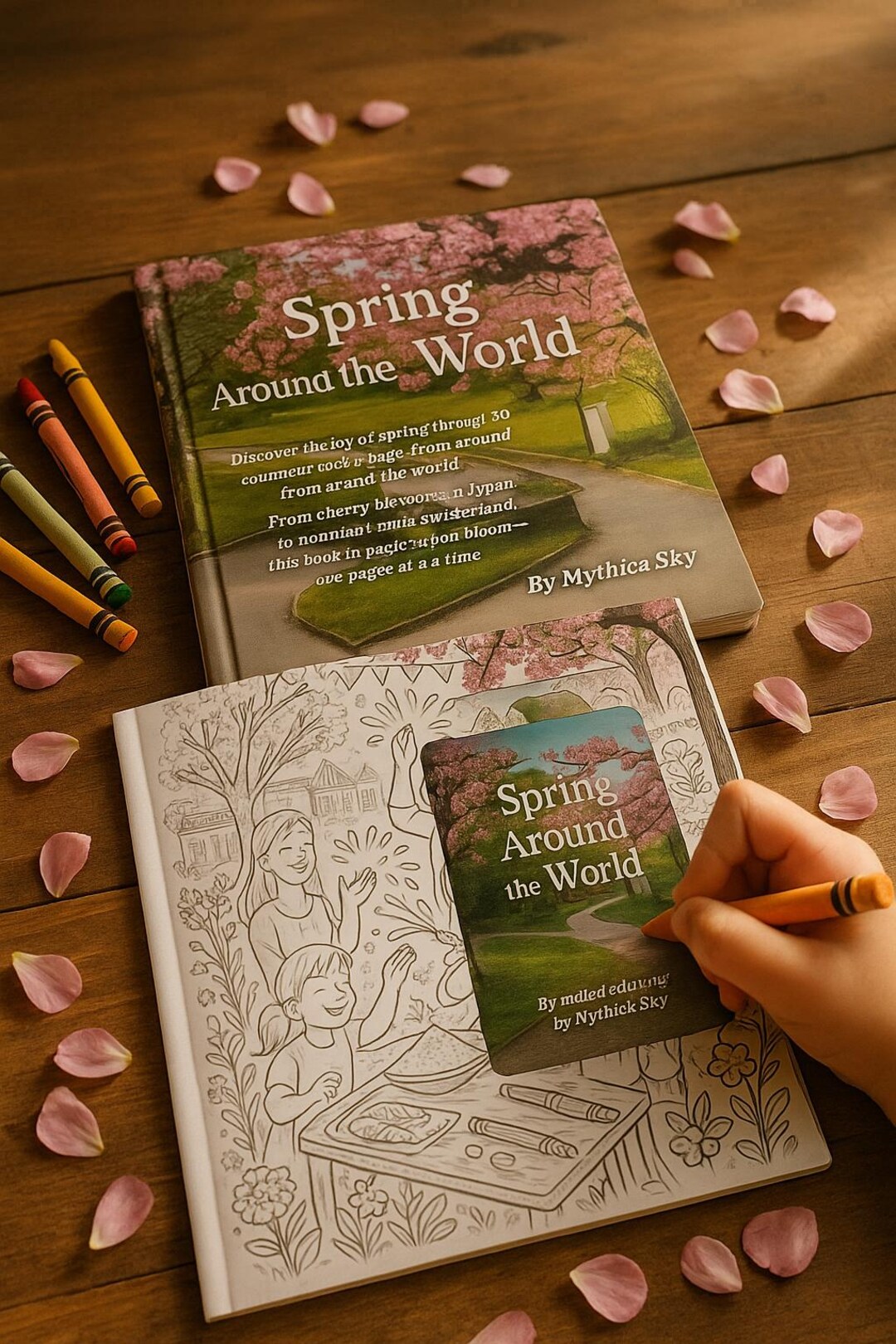 Spring Coloring Pages Printable – Around the World Themes (kids ...