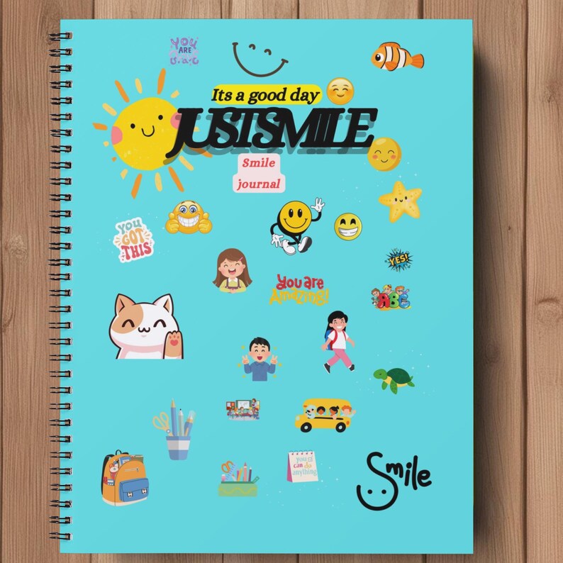 Printable Kids Journal – 50 Positive Prompts & Reflections for ...